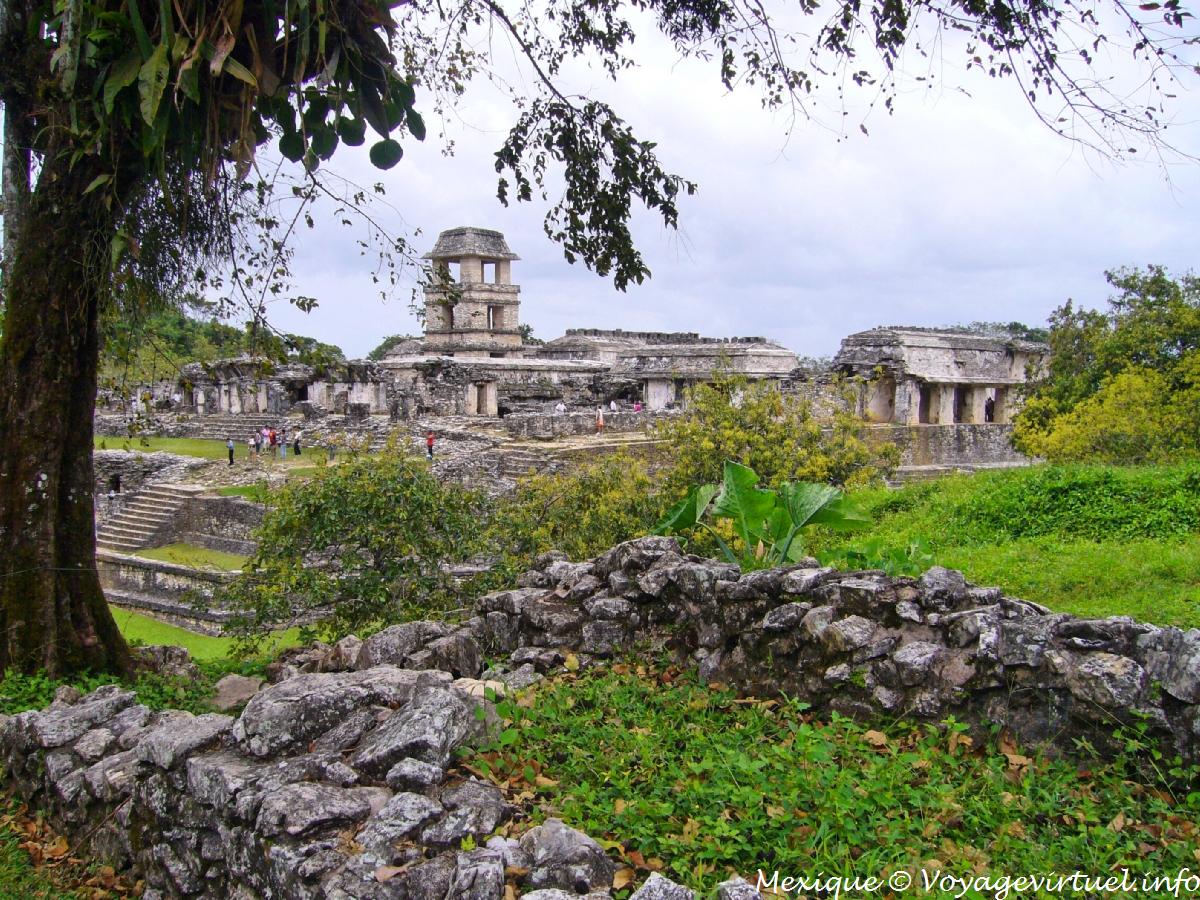 Panorama do Palácio, Palenque - México